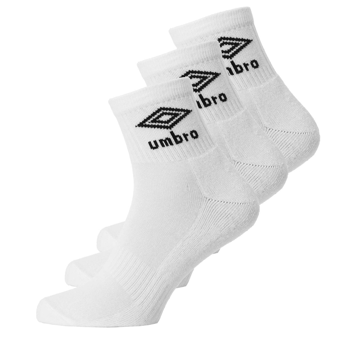 Umbro 3 Pack Cushioned Quarter Sock – Intersport Elverys