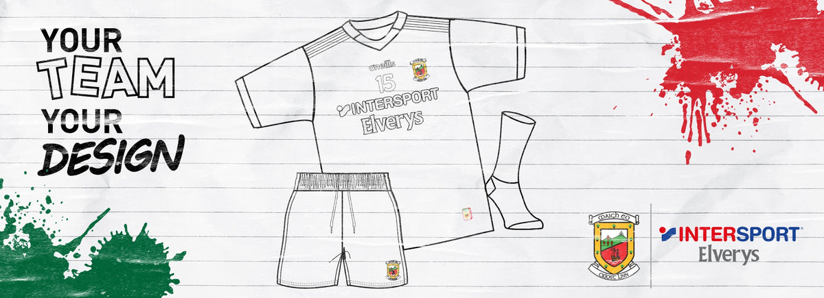 Your Team, Your Design | Mayo GAA Alternative Jersey – Intersport Elverys