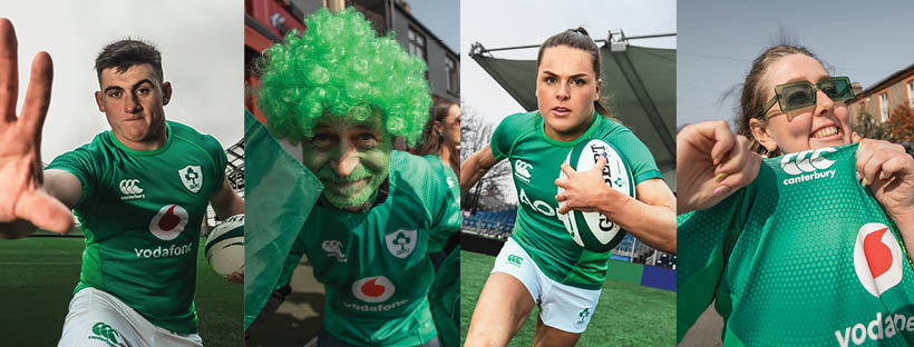 Canterbury Unveils New ‘Made Stronger’ Ireland Rugby Home Jersey at In ...