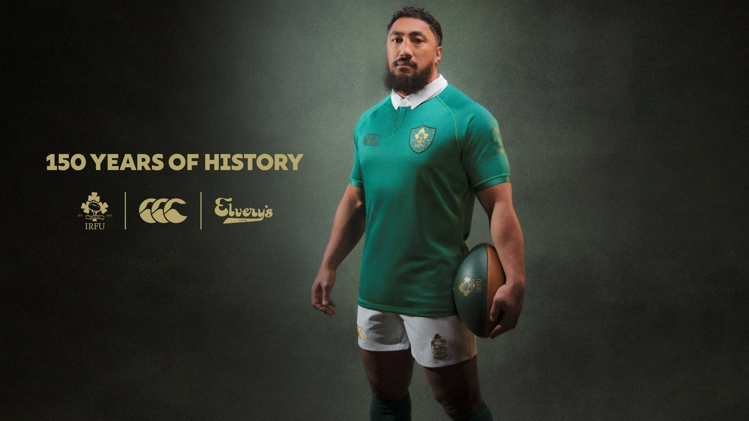150 Years Of History | Irish Rugby 150th Commemorative Jersey ...
