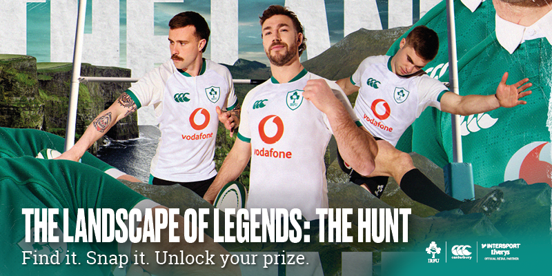 Landscape of legends: The Hunt | Irish Rugby – Intersport Elverys