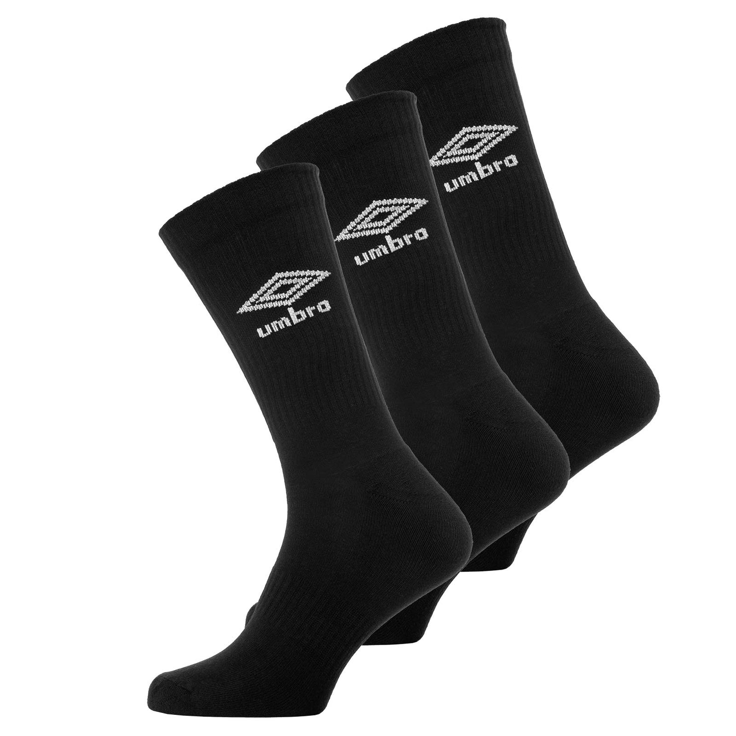 Umbro 3 Pack Cushioned Crew Sock – Intersport Elverys