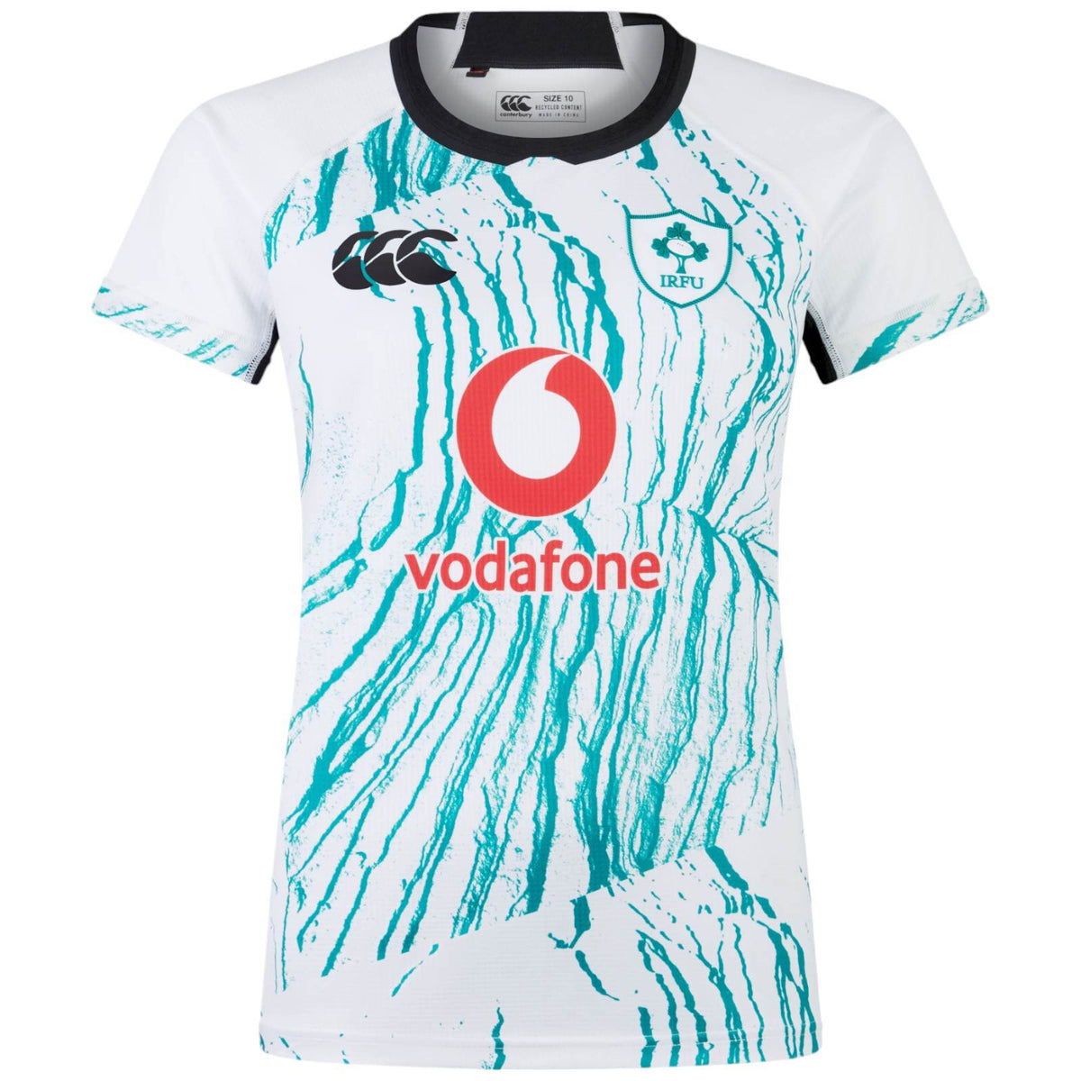Canterbury IRFU Rugby Ireland 2024/25 Womens Alternate Rugby Jersey ...
