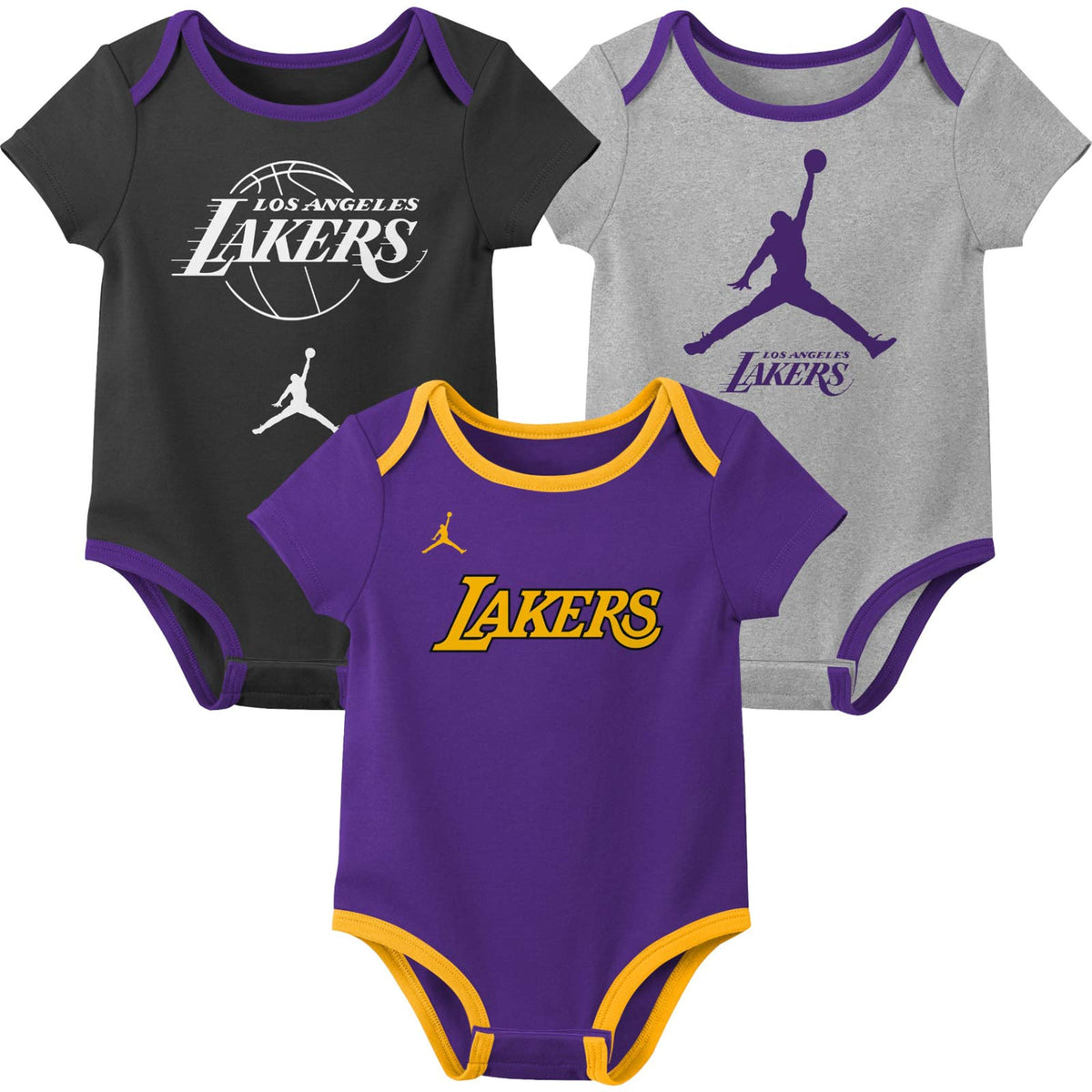 Nike Lakers Infant Kids NBA Bodysuit - 3 Pack – Intersport Elverys