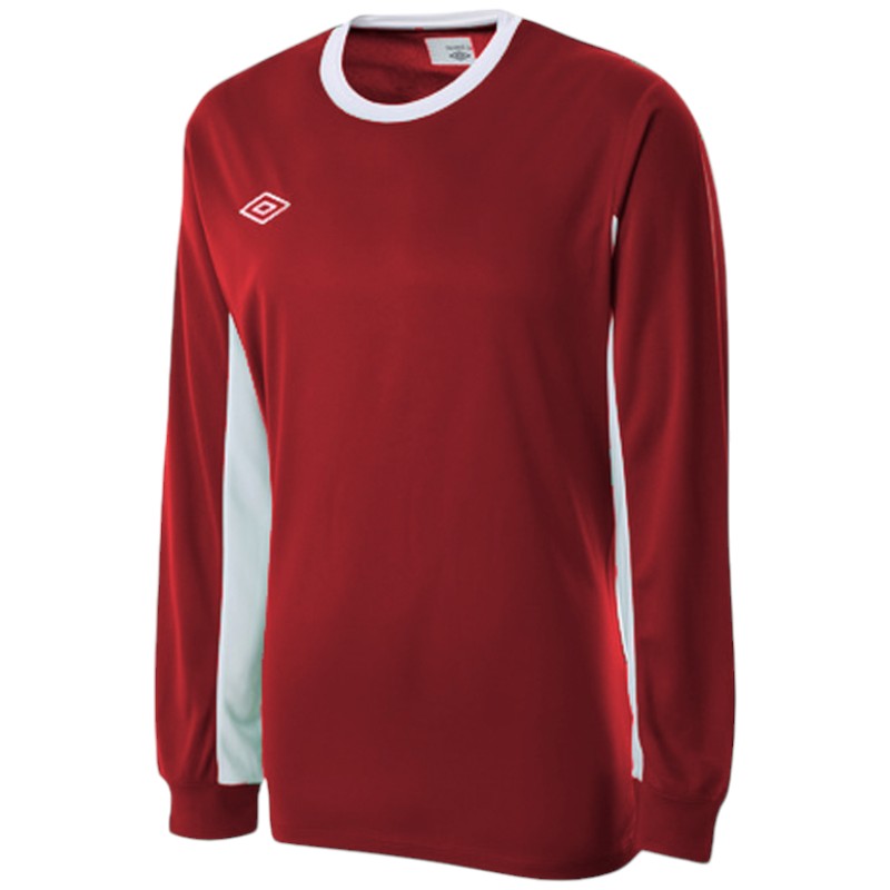 UMBRO LEAGUE JERSEY LS Kids Maroon/White – Intersport Elverys