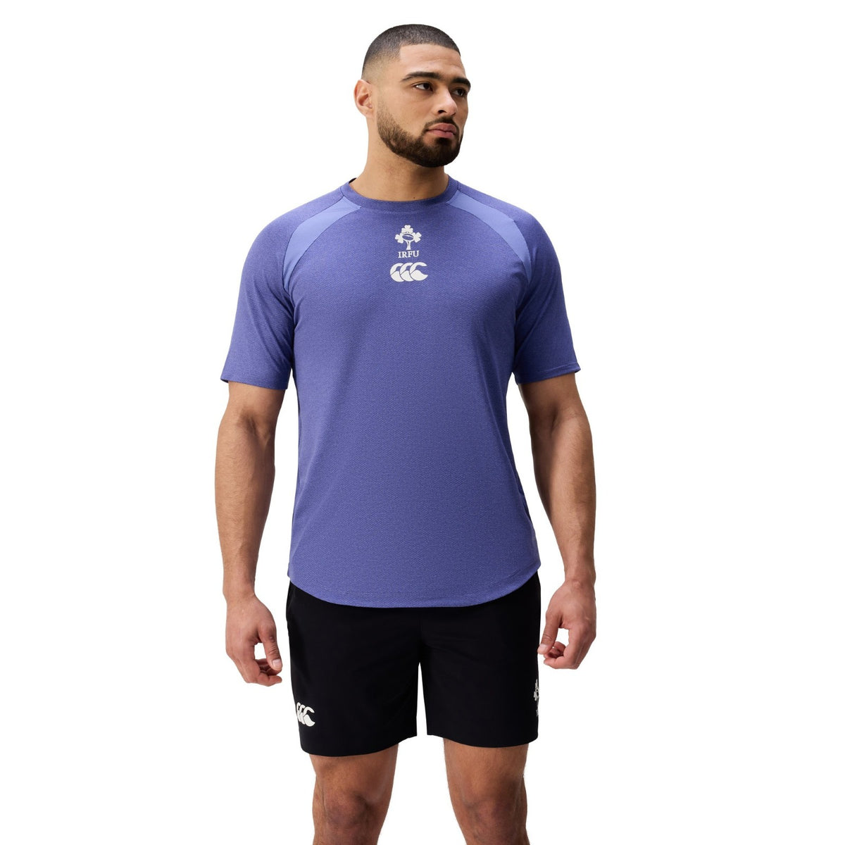 Canterbury IRFU Ireland Rugby 2025/26 Mens Training T-Shirt ...