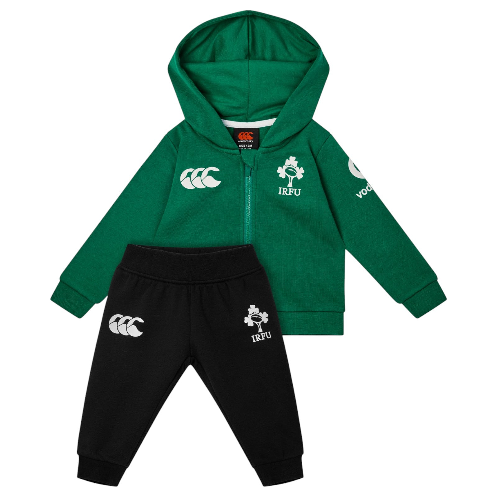 Canterbury IRFU Ireland Rugby 2025/26 Infant Tracksuit Set – Intersport ...