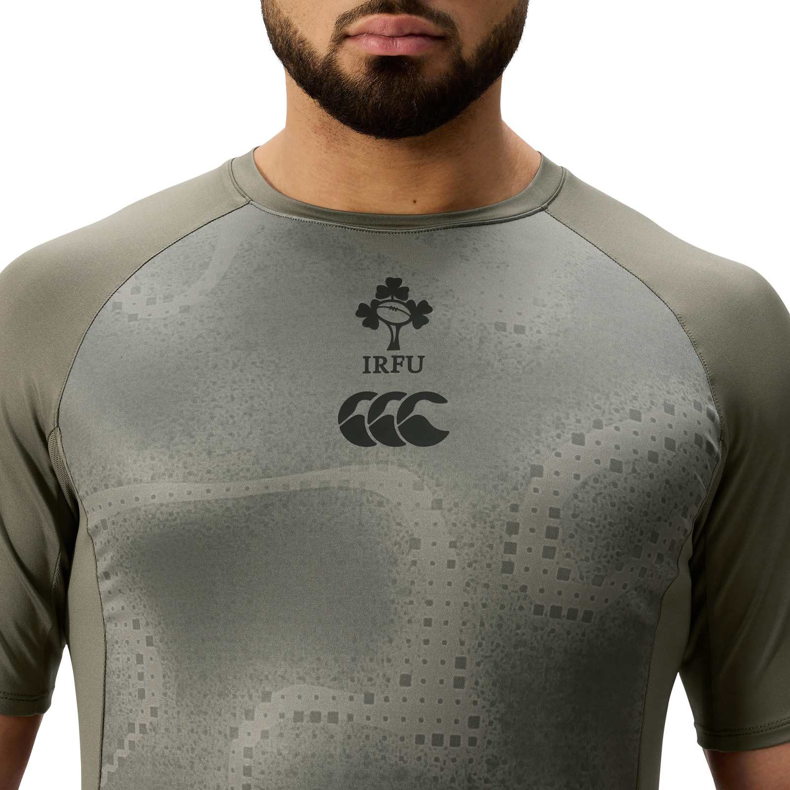 Canterbury IRFU Ireland Rugby Superlight Mens Training T-Shirt ...