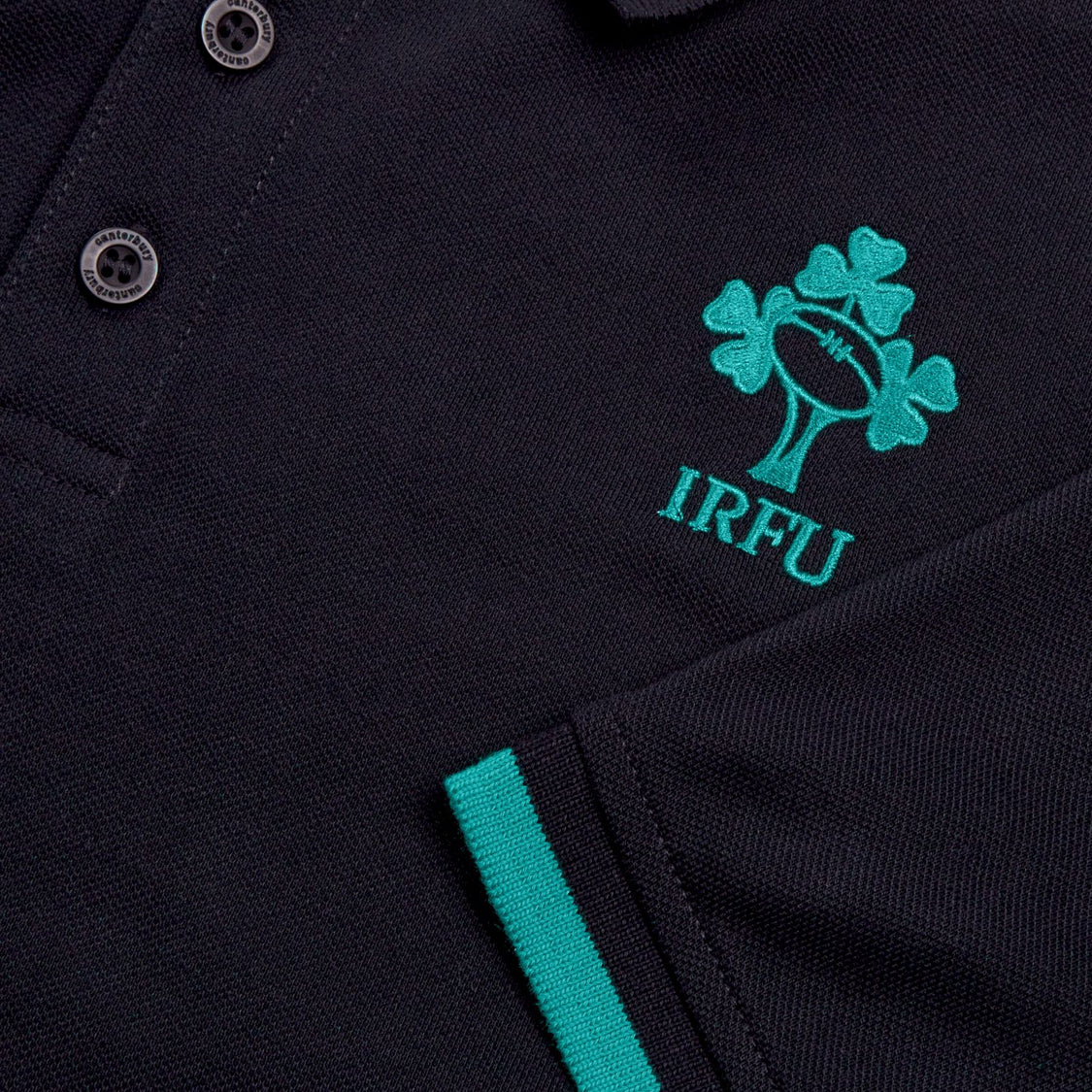 Canterbury IRFU Rugby Ireland 2024/25 Short Sleeve Mens Team Polo Shir ...