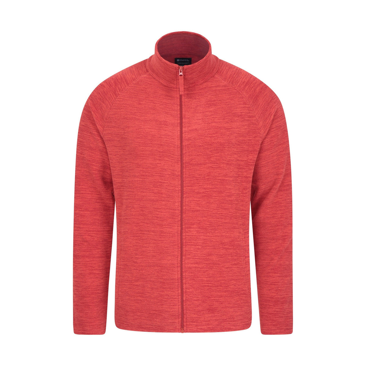 Mountain Warehouse Mens Snowdon II Full Zip Fleece Jacket Dark Red ...